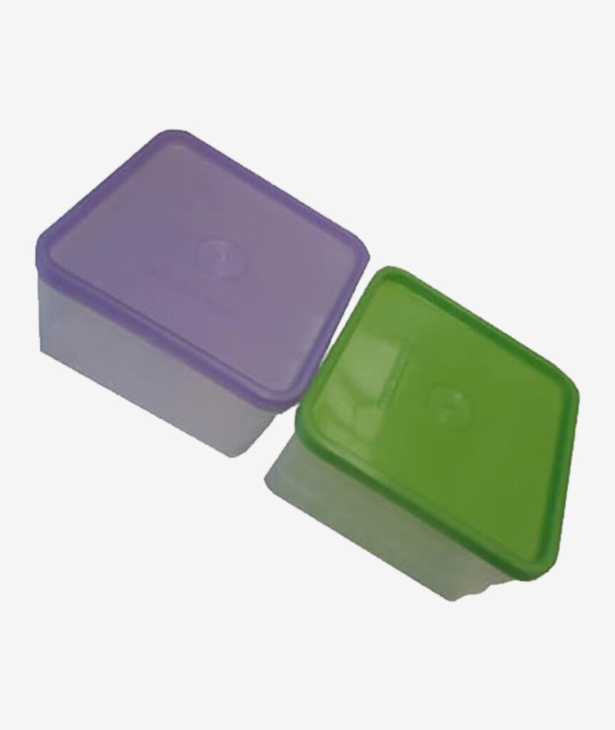 Plastic small square container – Manubhai Industries PTE Ltd